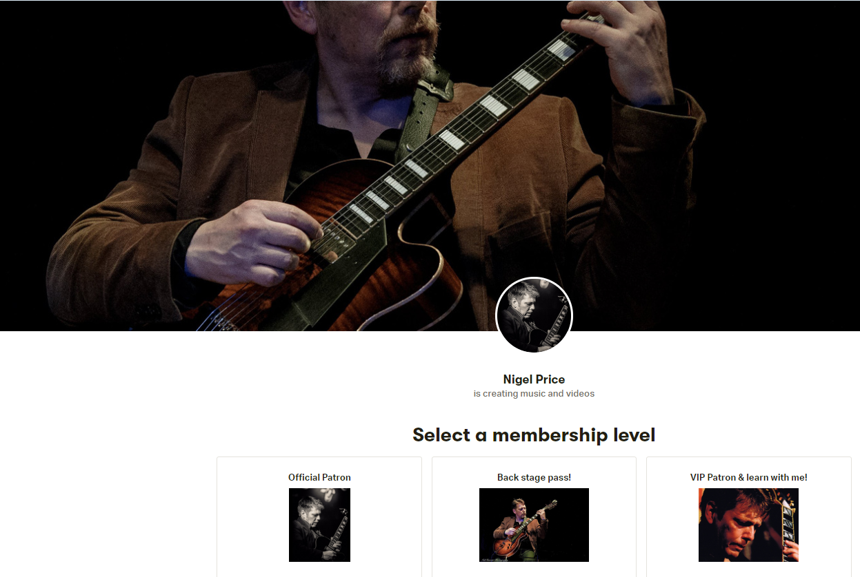 In lockdown with… guitarist Nigel Price – London Jazz News